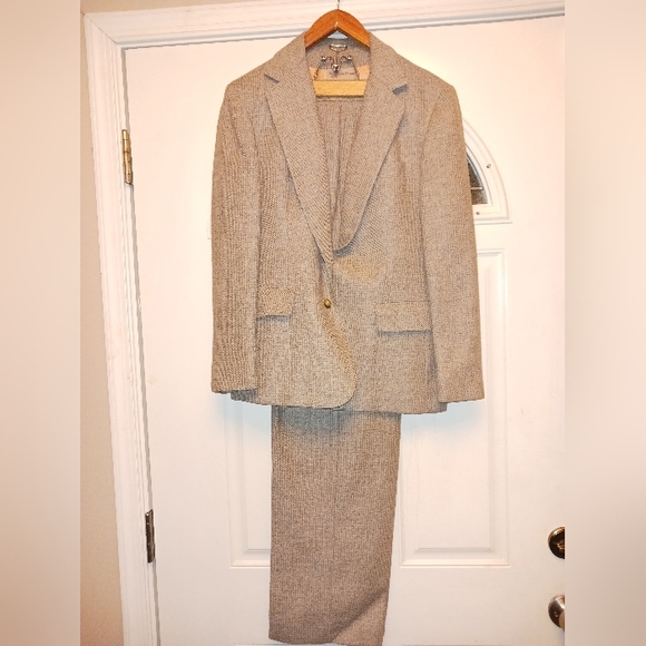 Evan Picone | Pants & Jumpsuits | 8s Vintage Evan Picone 2pc Pants Suit ...